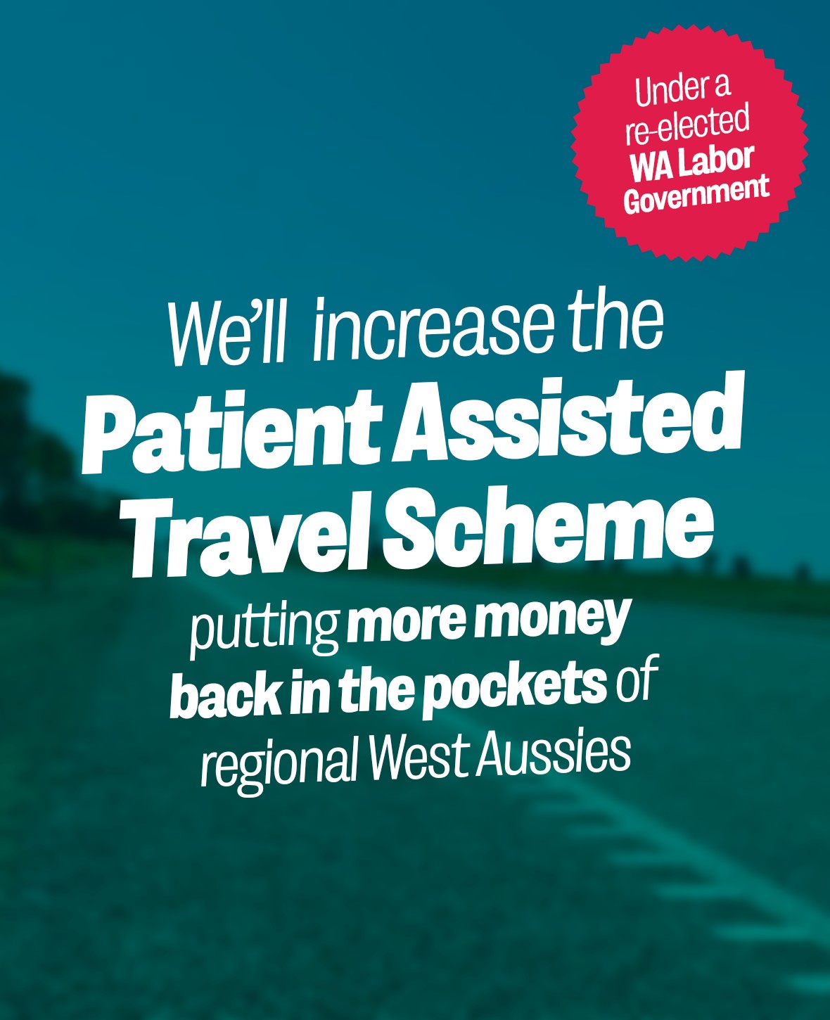 COMMITMENT - Expansion of Patient Assisted Travel Scheme